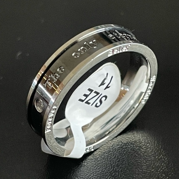 Jewelry | The Only Eternal Love Men Promise Ring Size 8 | Poshmark